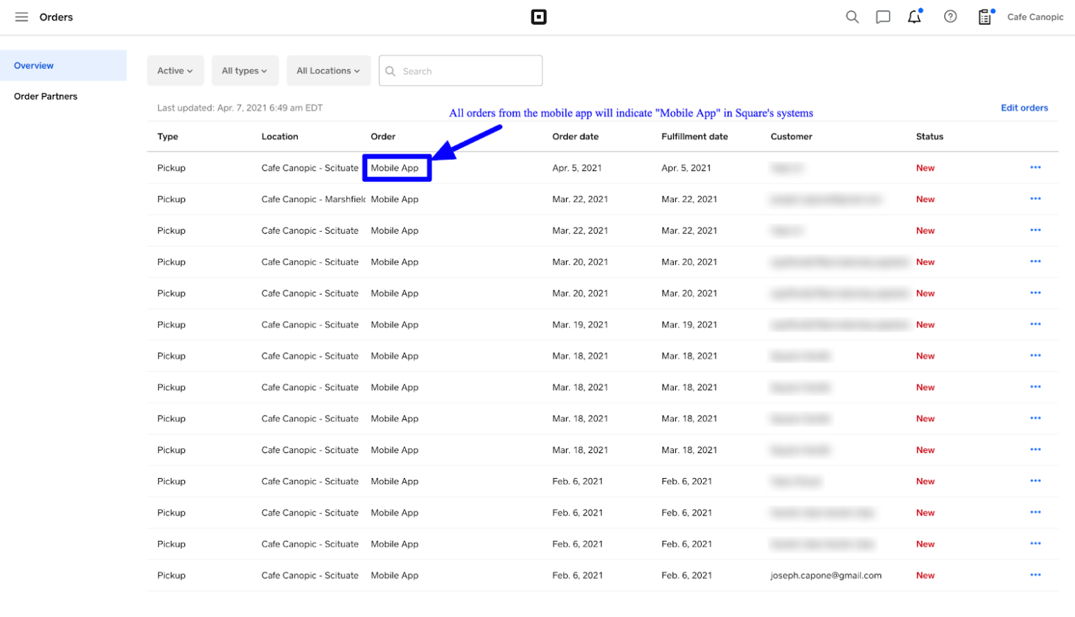 Espressly Welcome to your Square connected mobile app - Espressly